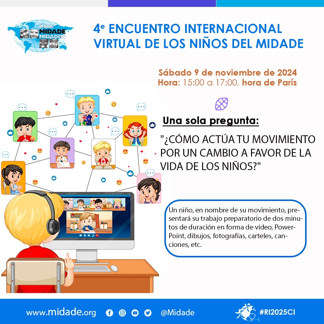 El sábado 9 de noviembre de 2024, de 15:00 a 17:00 horas (hora de París).